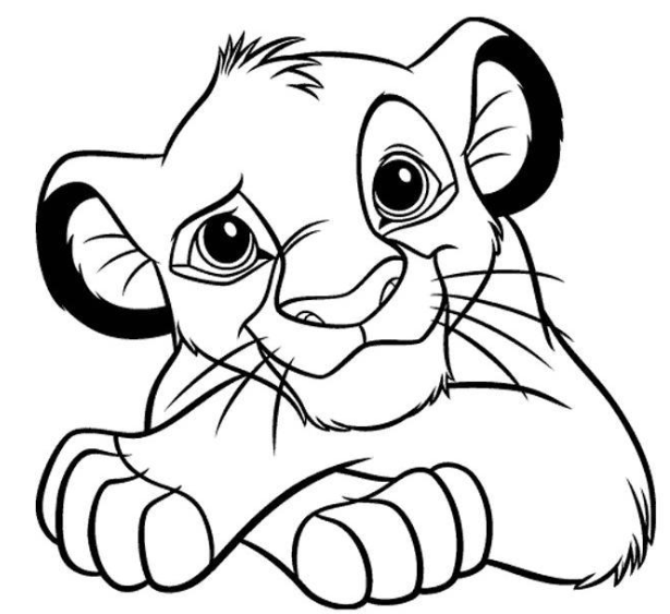 Simba wall art by K.L3D | Download free STL model | Printables.com