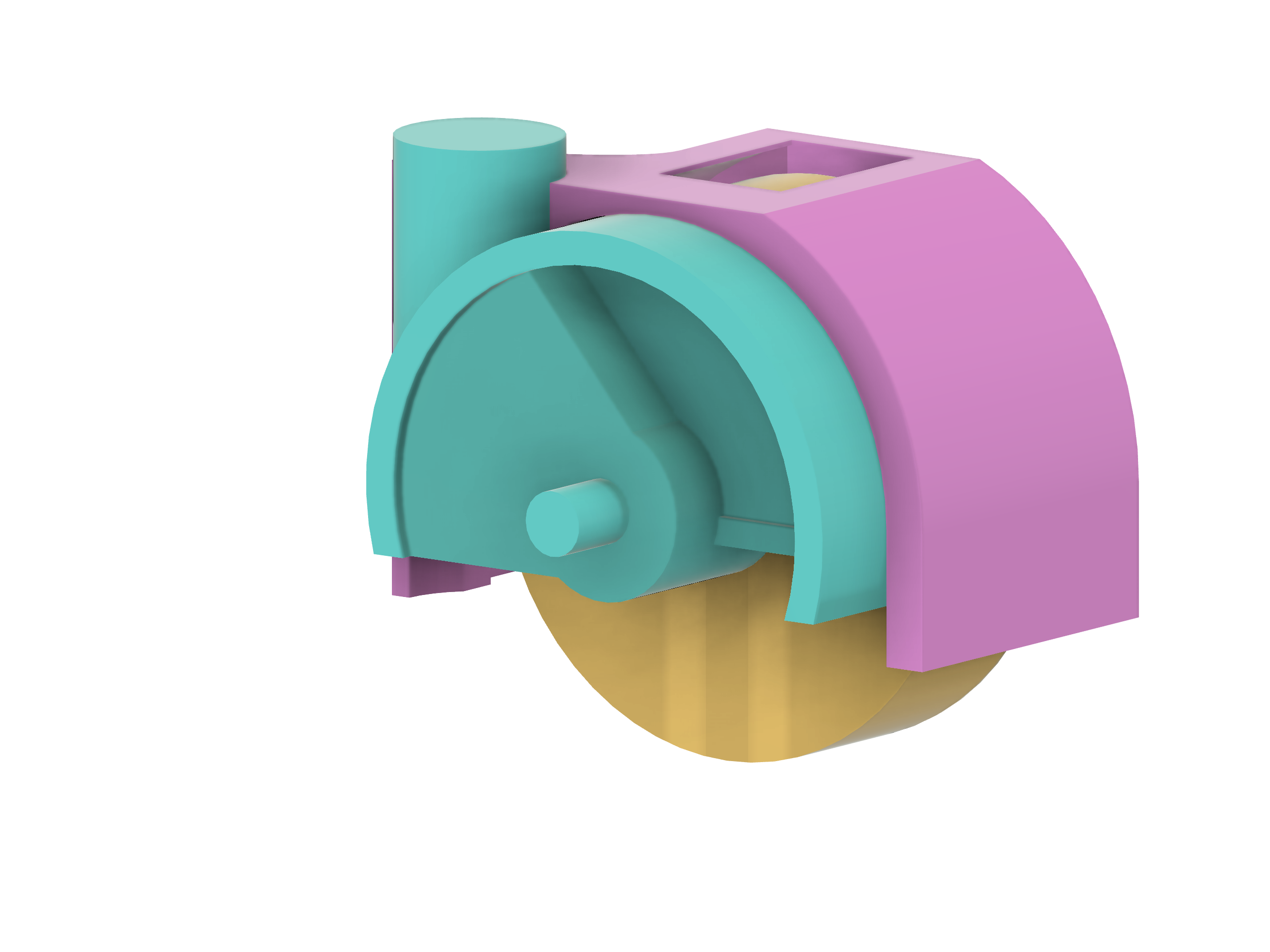 Chair Wheel Wrap / Cover by MarekZeman91 | Download free STL model ...