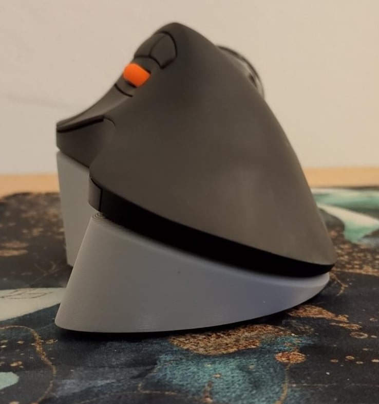 21° angled wedge for trackball mice (compatible with ProtoArc EM03) by ...