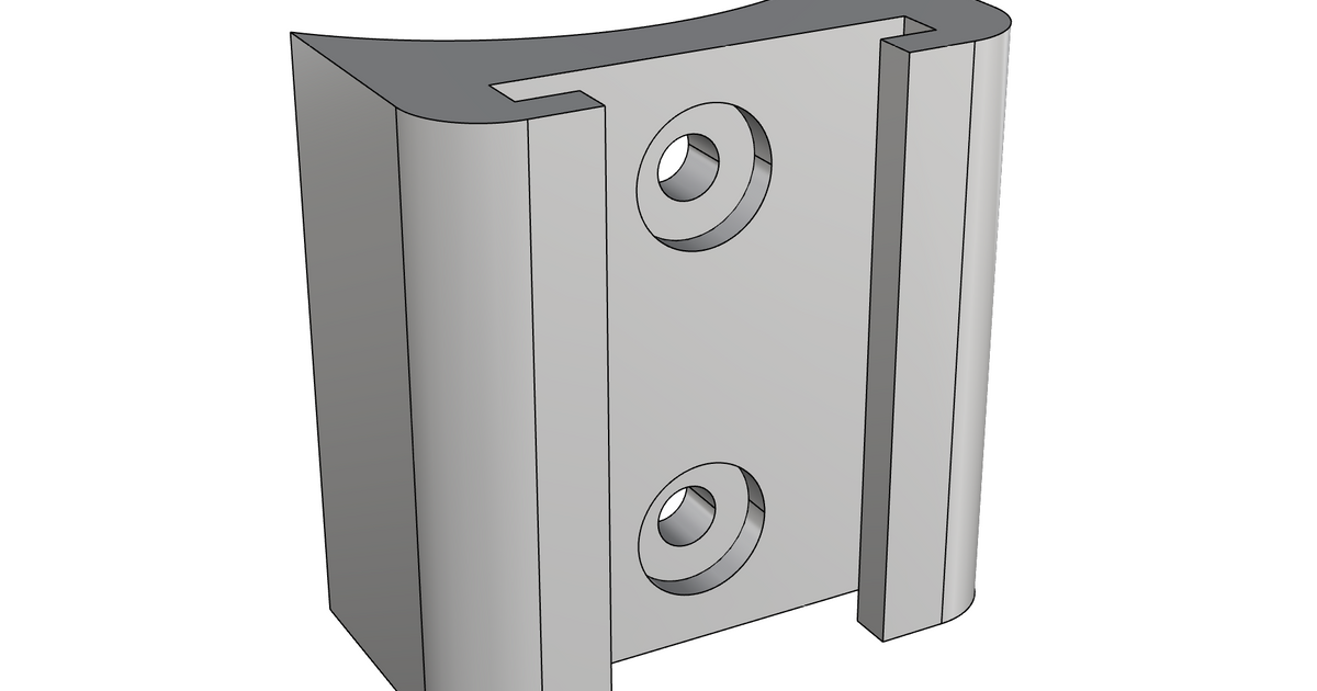 Cold Shoe Mount for Tripod by n.leinad | Download free STL model ...