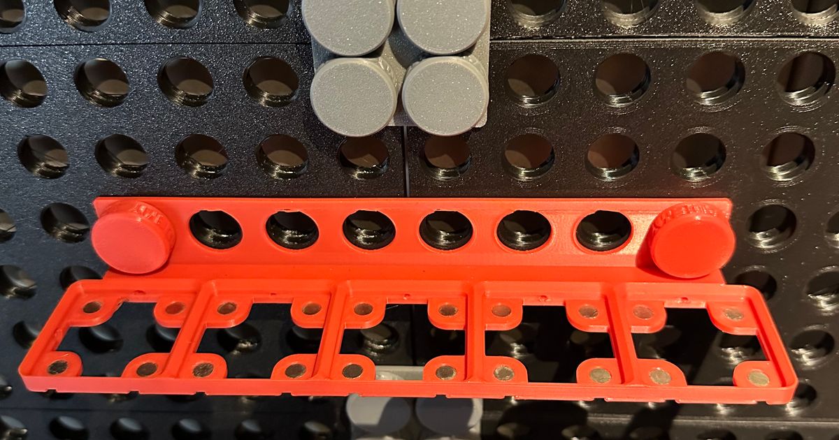 Real Threadboard Compatable 5x1 and 5x2 Gridfinity Storage Shelves by ...