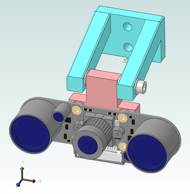 Simple compacted hinged infrared camera holder by a123qwertz567 ...