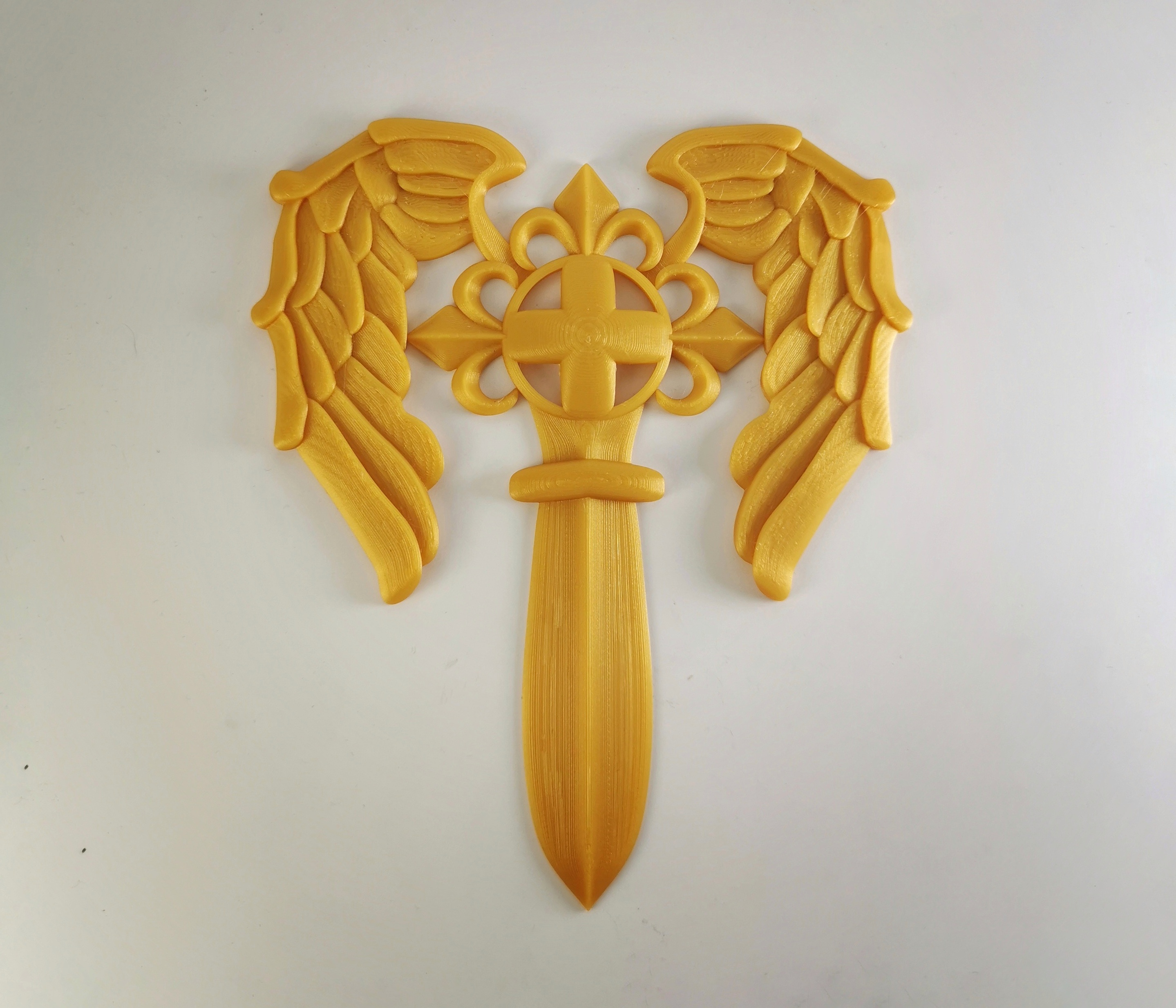 Angel-winged Sword by ncsandor | Download free STL model | Printables.com