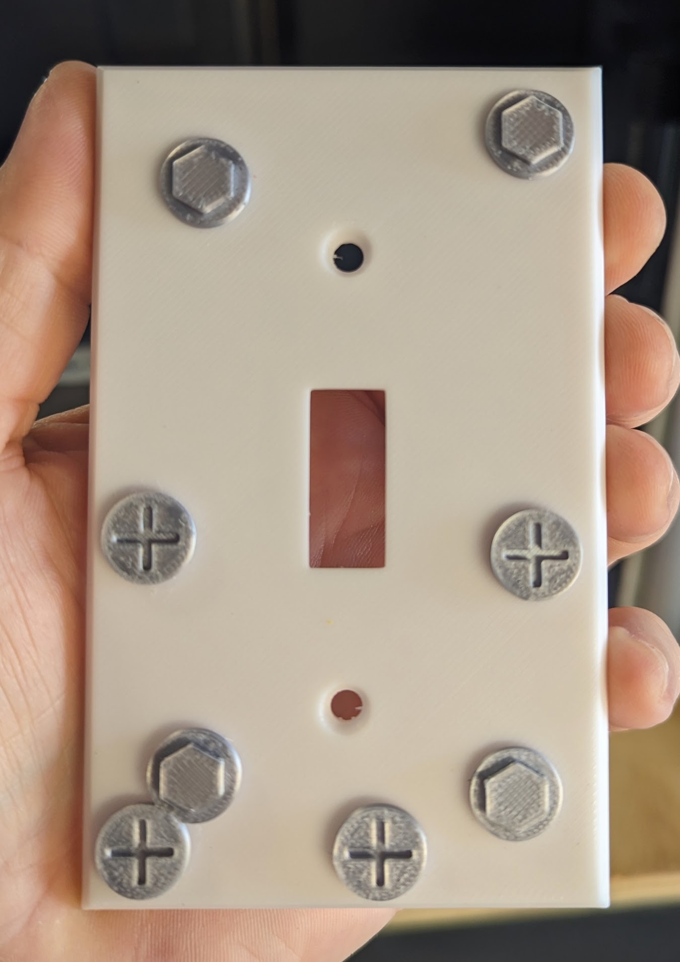 Volts Not Bolts Lightswitch Cover by Ryan Connolly | Download free STL ...