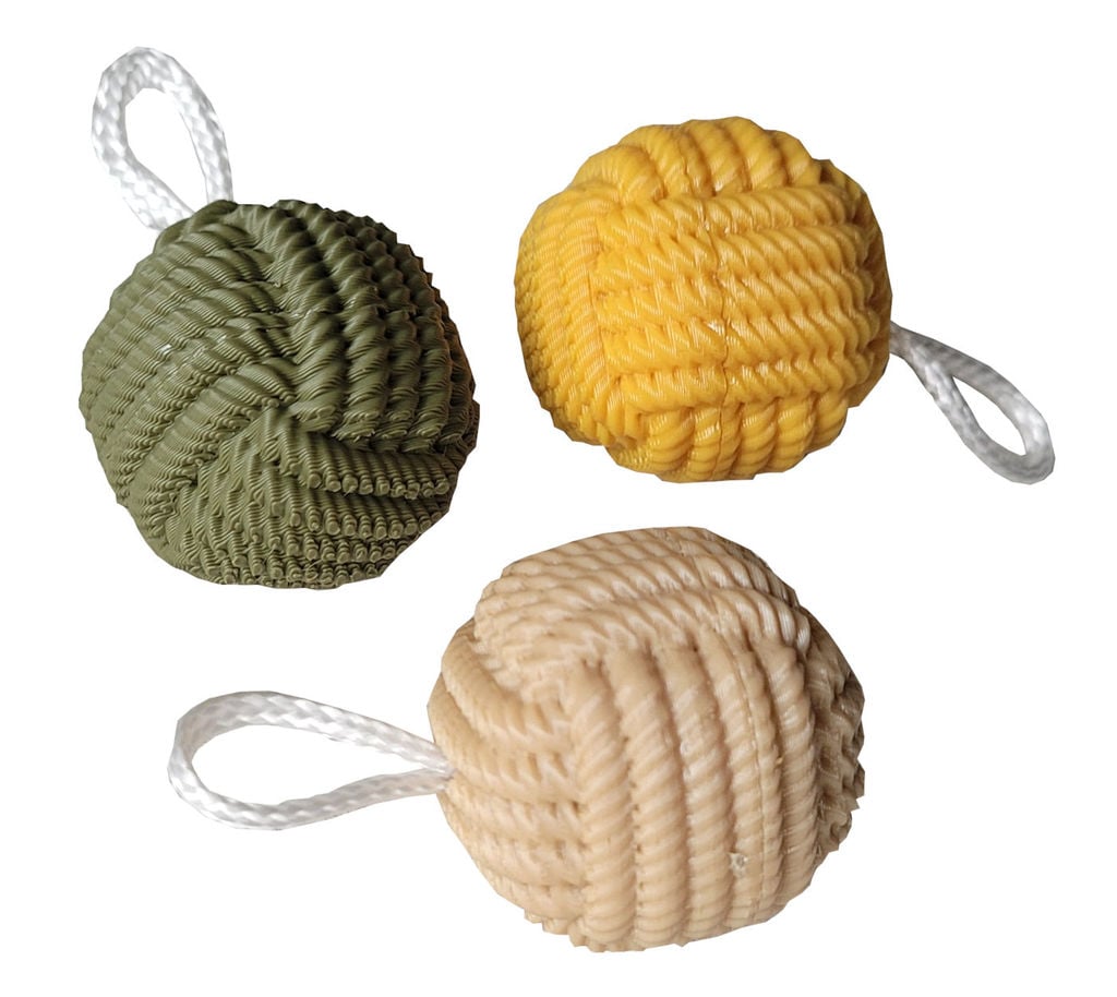 Paracord ball keychain by Dreamtime24 | Download free STL model ...