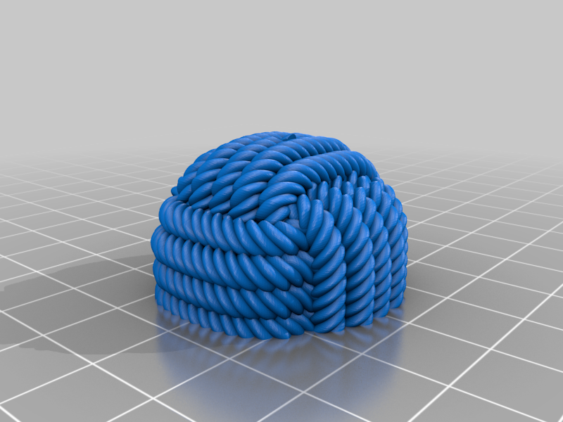 Paracord ball keychain von Dreamtime24 | Kostenloses STL-Modell ...