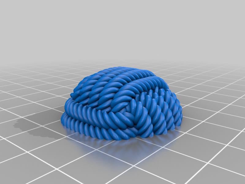 Paracord ball keychain by Dreamtime24 | Download free STL model ...