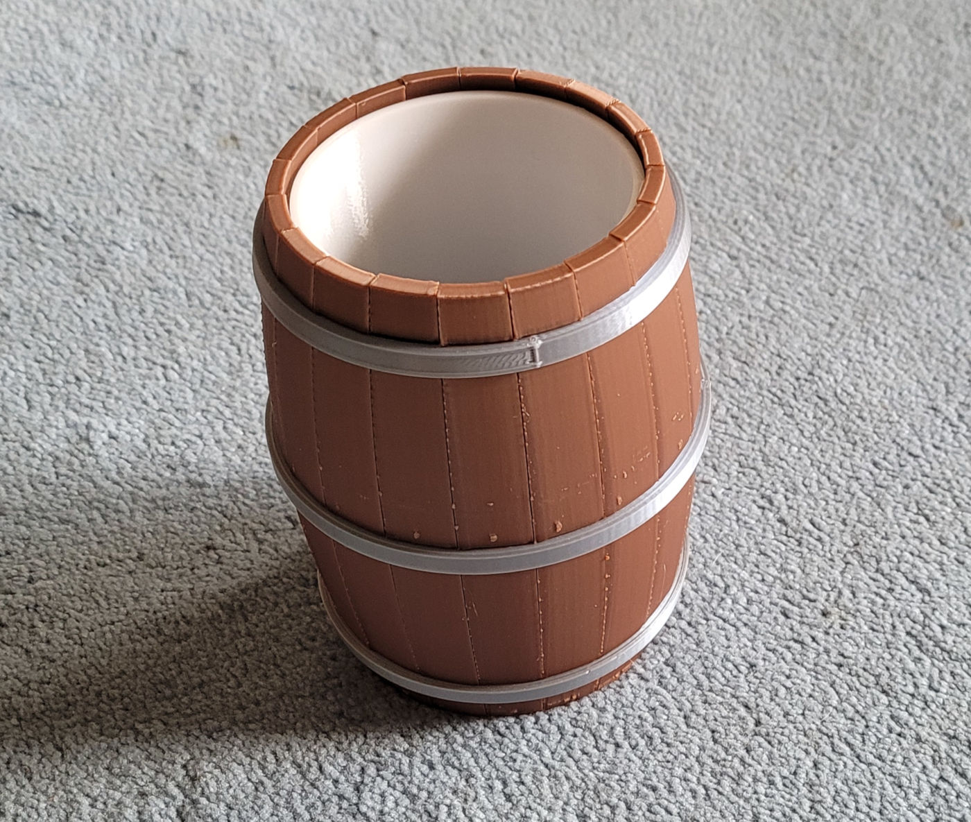 The wine barrel flower pot by Dreamtime24 | Download free STL model | Printables.com