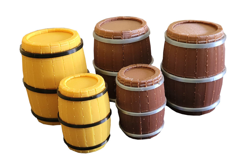 The small wine barrel by Dreamtime24 | Download free STL model ...