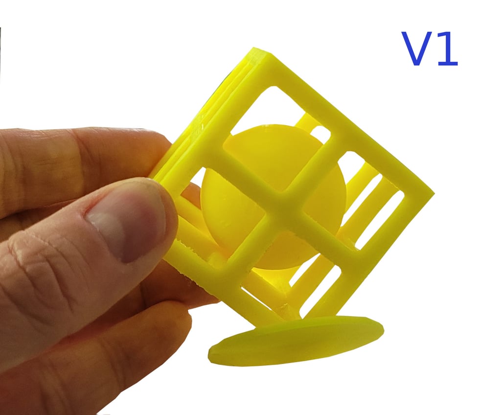 Cube object with sphere by Dreamtime24 | Download free STL model ...