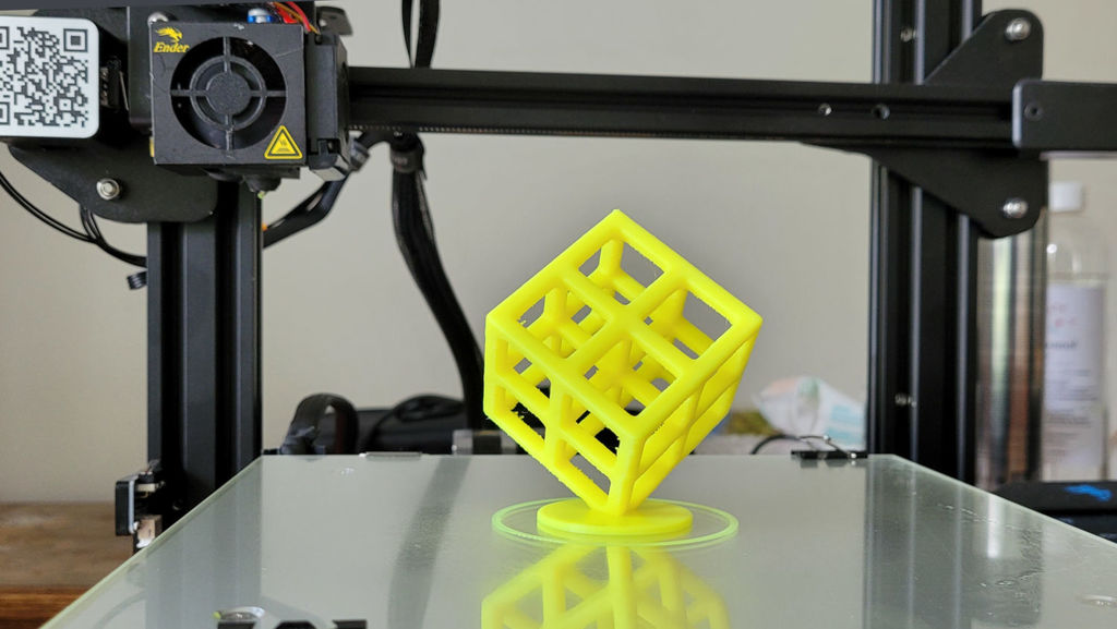 Skeleton cube object by Dreamtime24 | Download free STL model ...