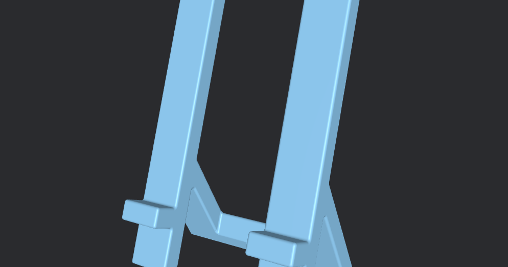 Modern Phone Stand by 4Designs | Download free STL model | Printables.com