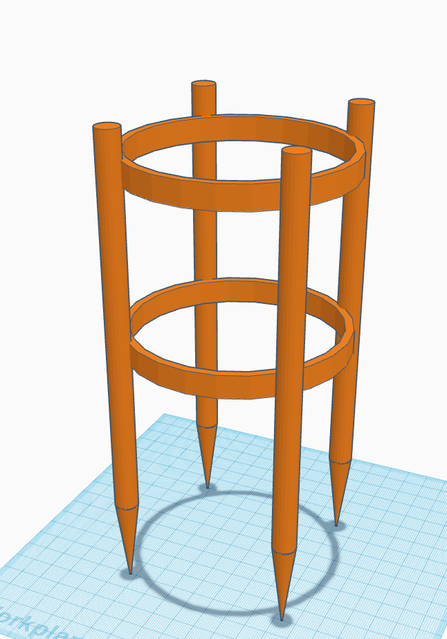 plant support 2.0 by hapizza | Download free STL model | Printables.com