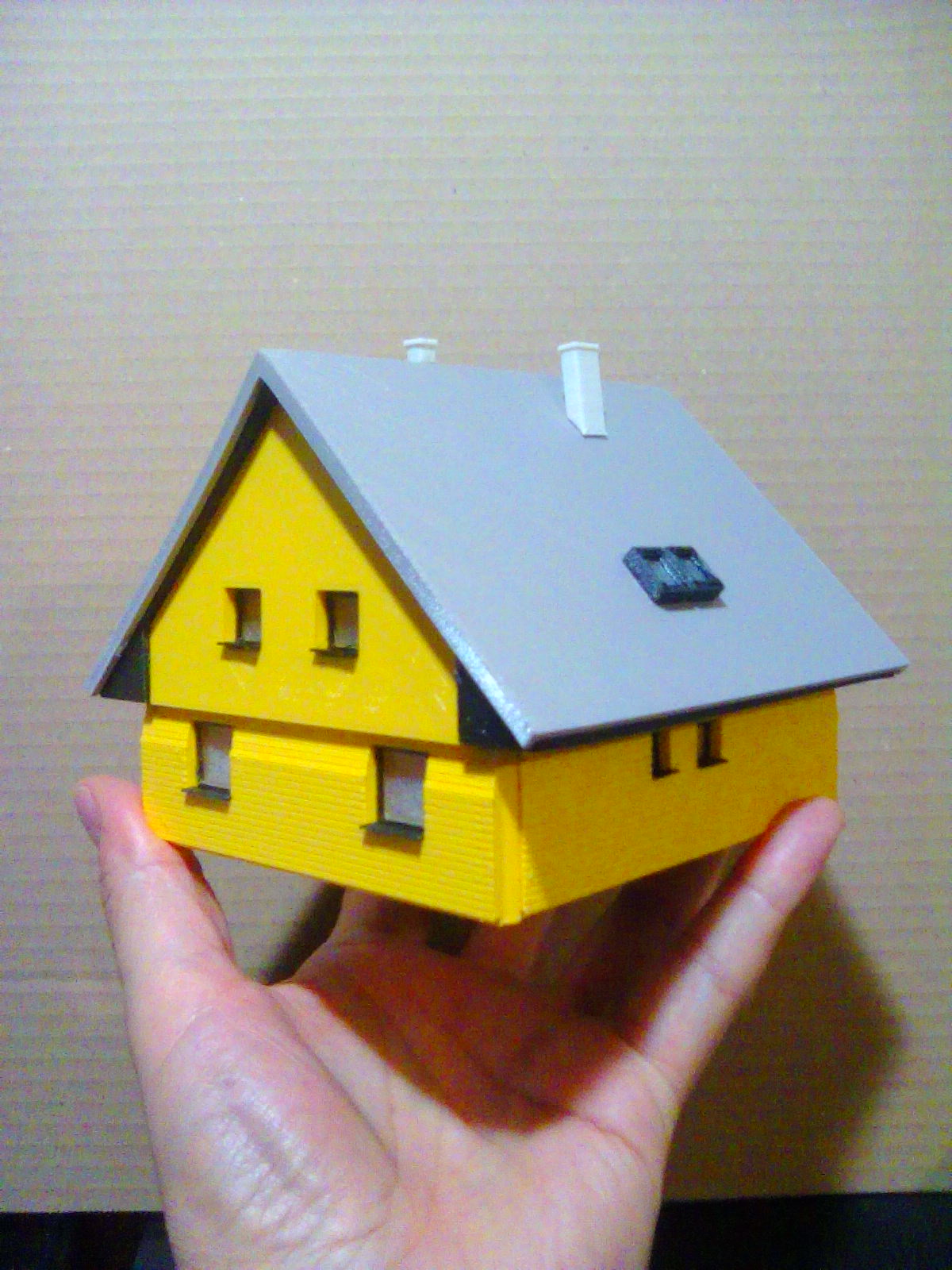 My house 1:100 (kit/stavebnice) by Jiří Šilhavík | Download free STL ...