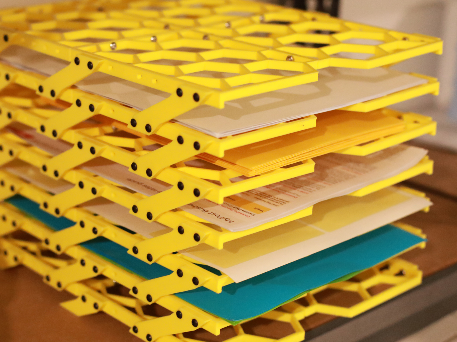 Hexagon A4 Paper Tray - Modular Design by MadebyA2 | Download free STL ...