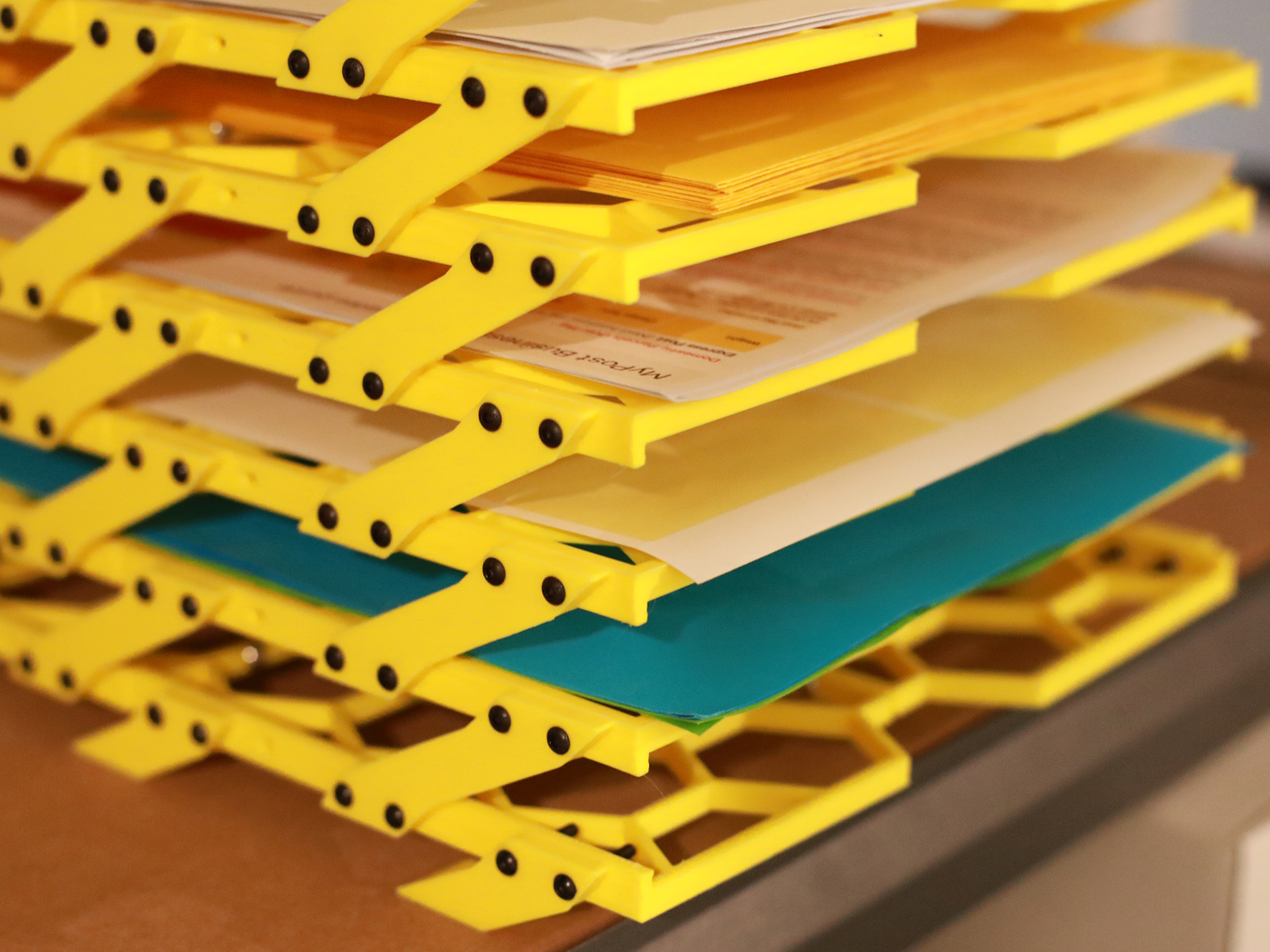 Hexagon A4 Paper Tray - Modular Design by MadebyA2 | Download free STL ...