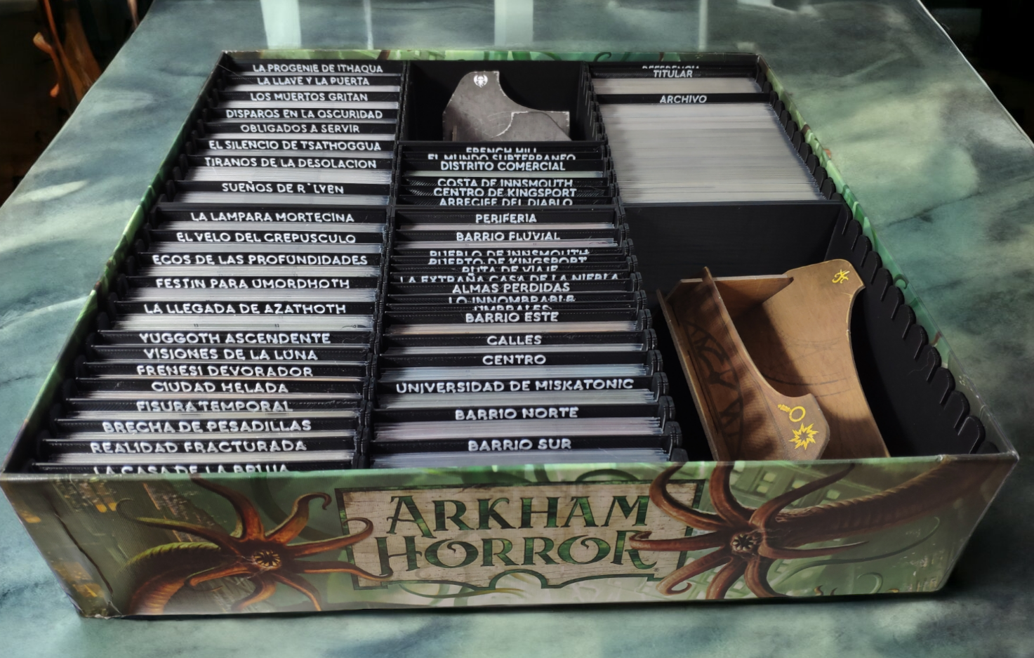 Arkham Horror 3 Edicion Separadores de cartas / Spanish Card Separators ...