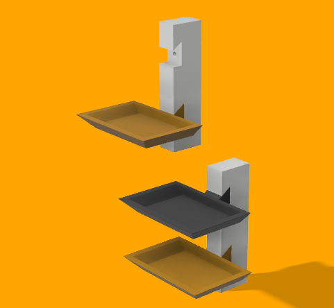 Built-in Shelves by Agro.impresiones3d | Download free STL model ...