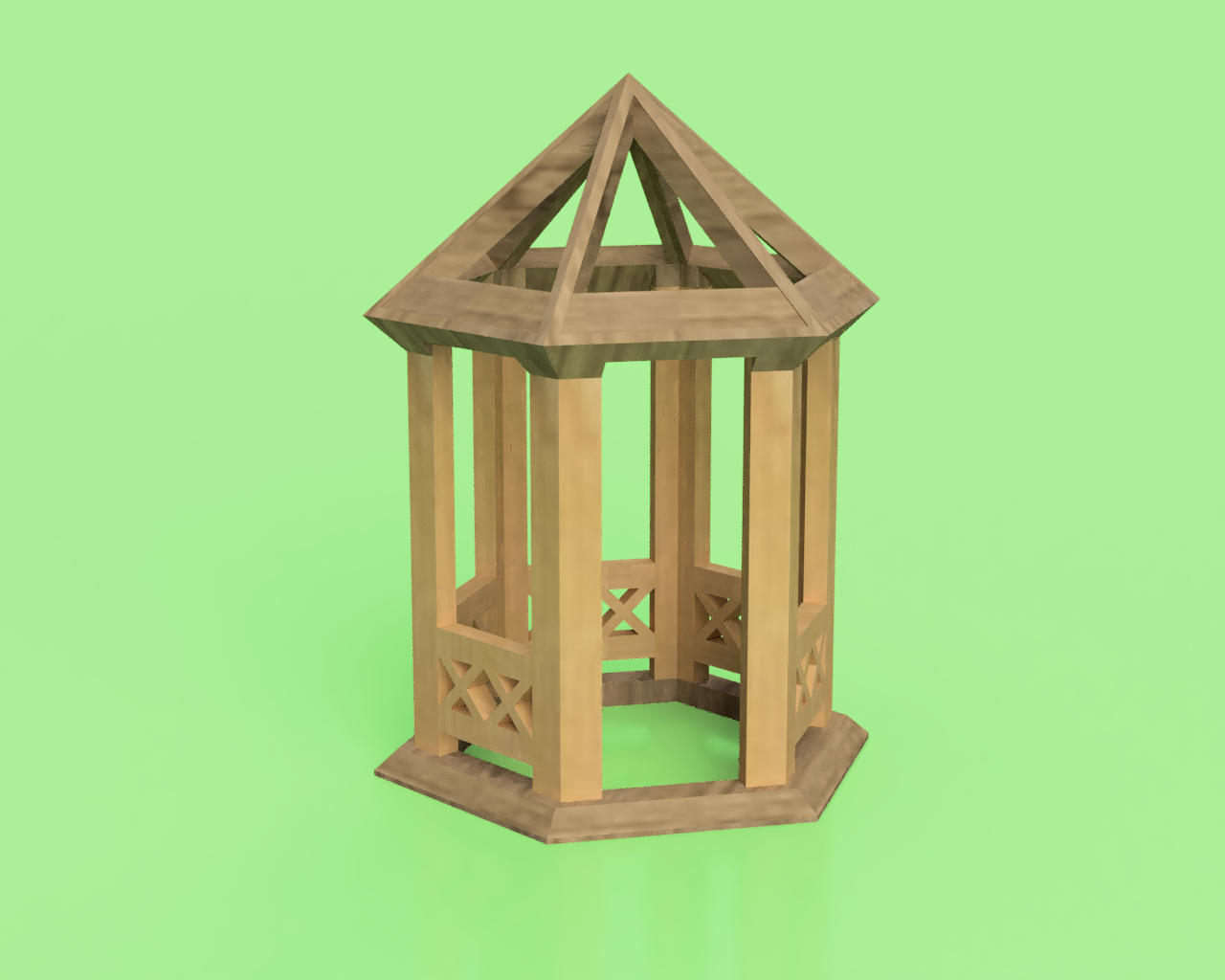 Flora-Gazebo by Spool Designs | Download free STL model | Printables.com