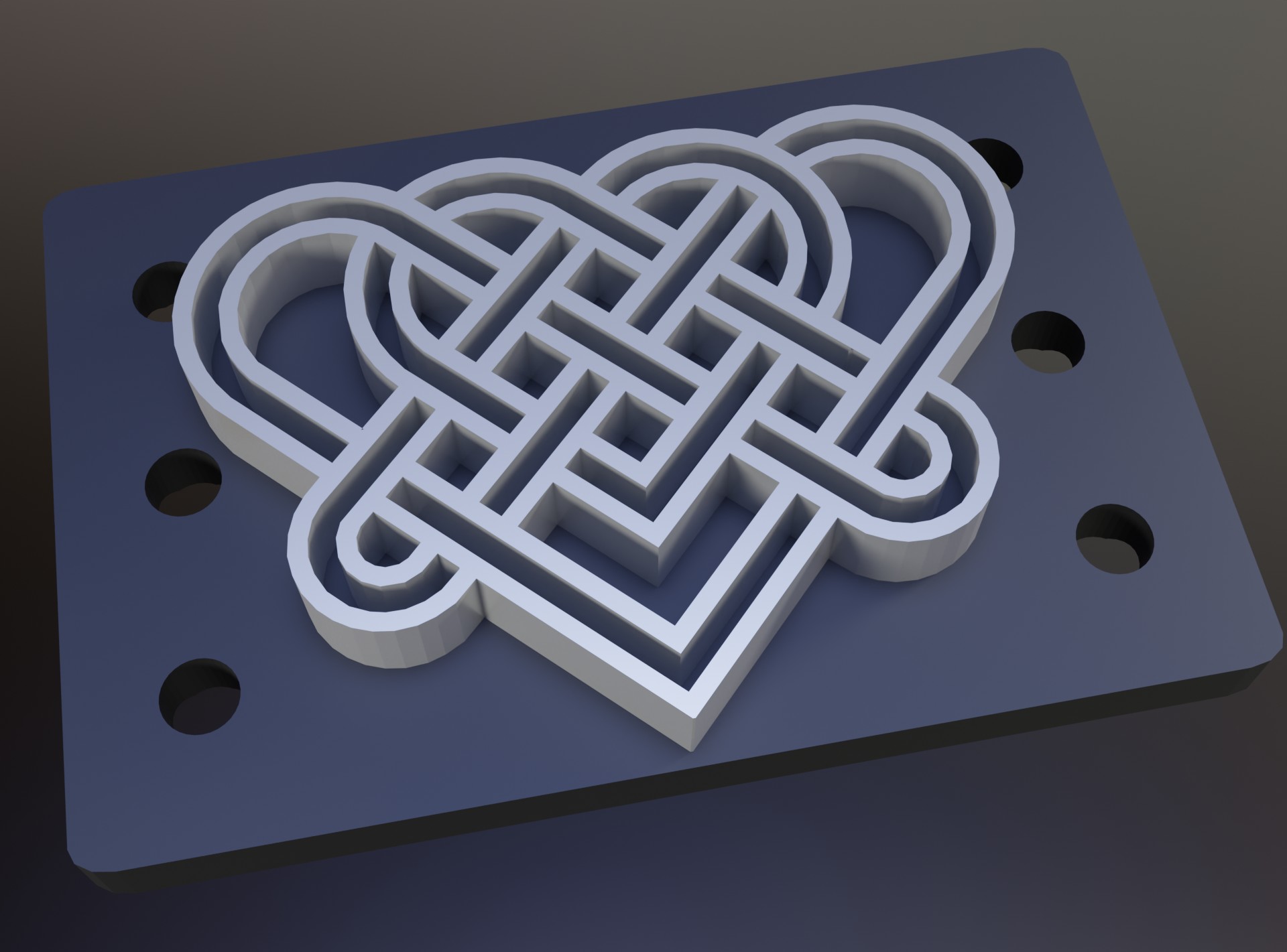 Hat Band Cell Celtic Knot by CdR | Download free STL model | Printables.com
