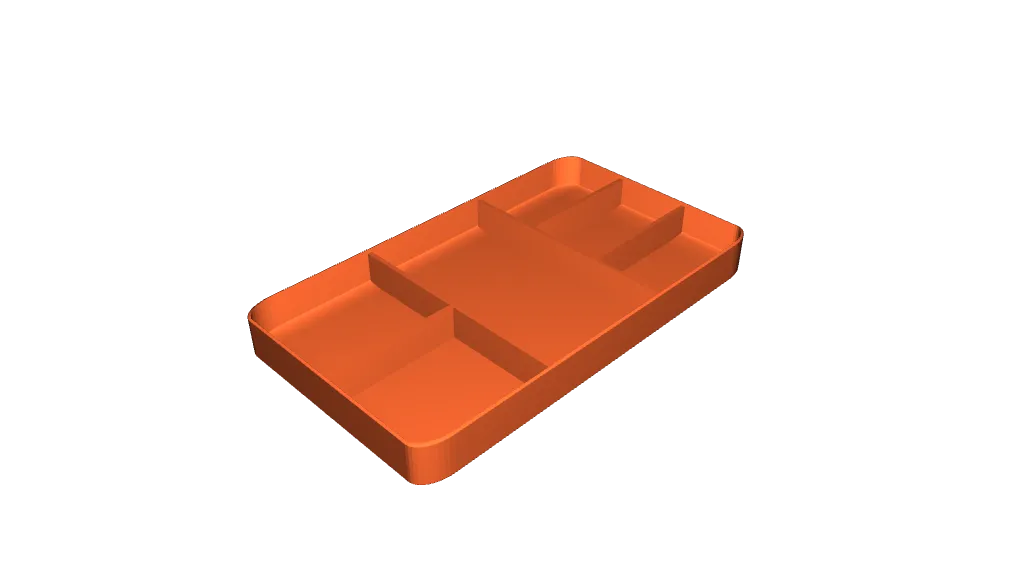 Simple tray by Abel Argueta | Download free STL model | Printables.com