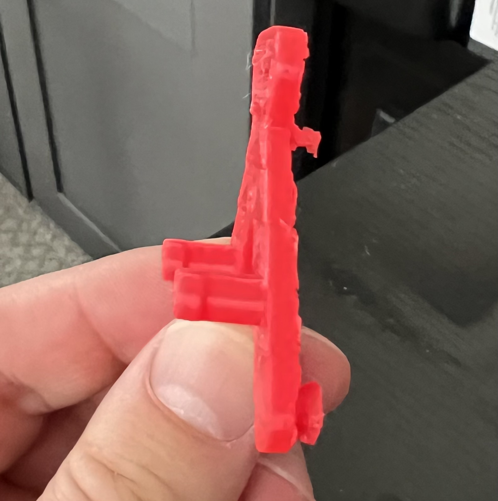 Pegboard Hanger for TL-SG105 network switch by jublin | Download free ...