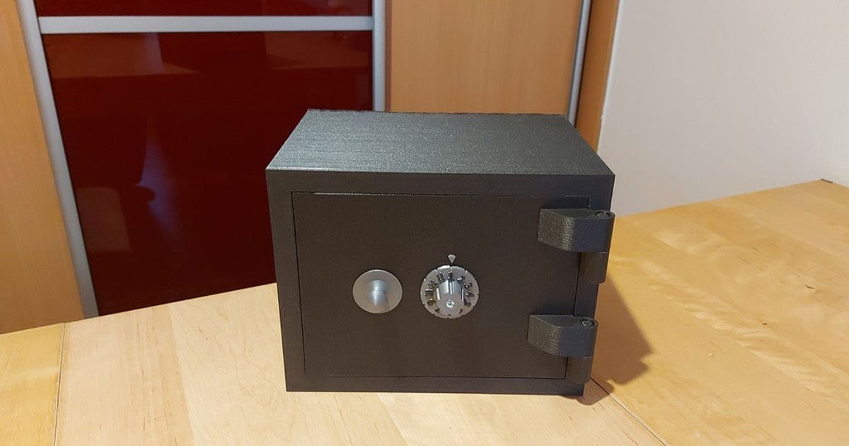 Combination Safe by Milos V. | Download free STL model | Printables.com