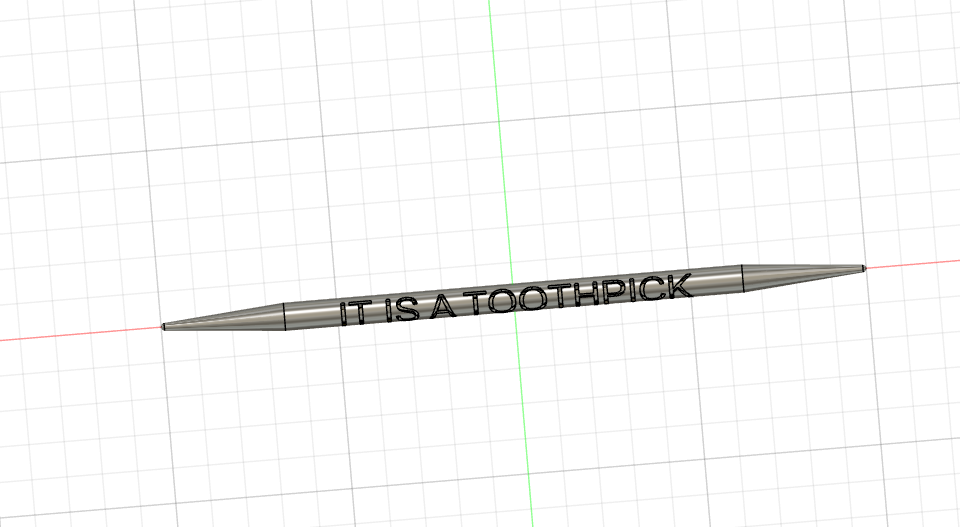 The Big Toothpick by Tom Anderson (The Real NEO) | Download free STL ...