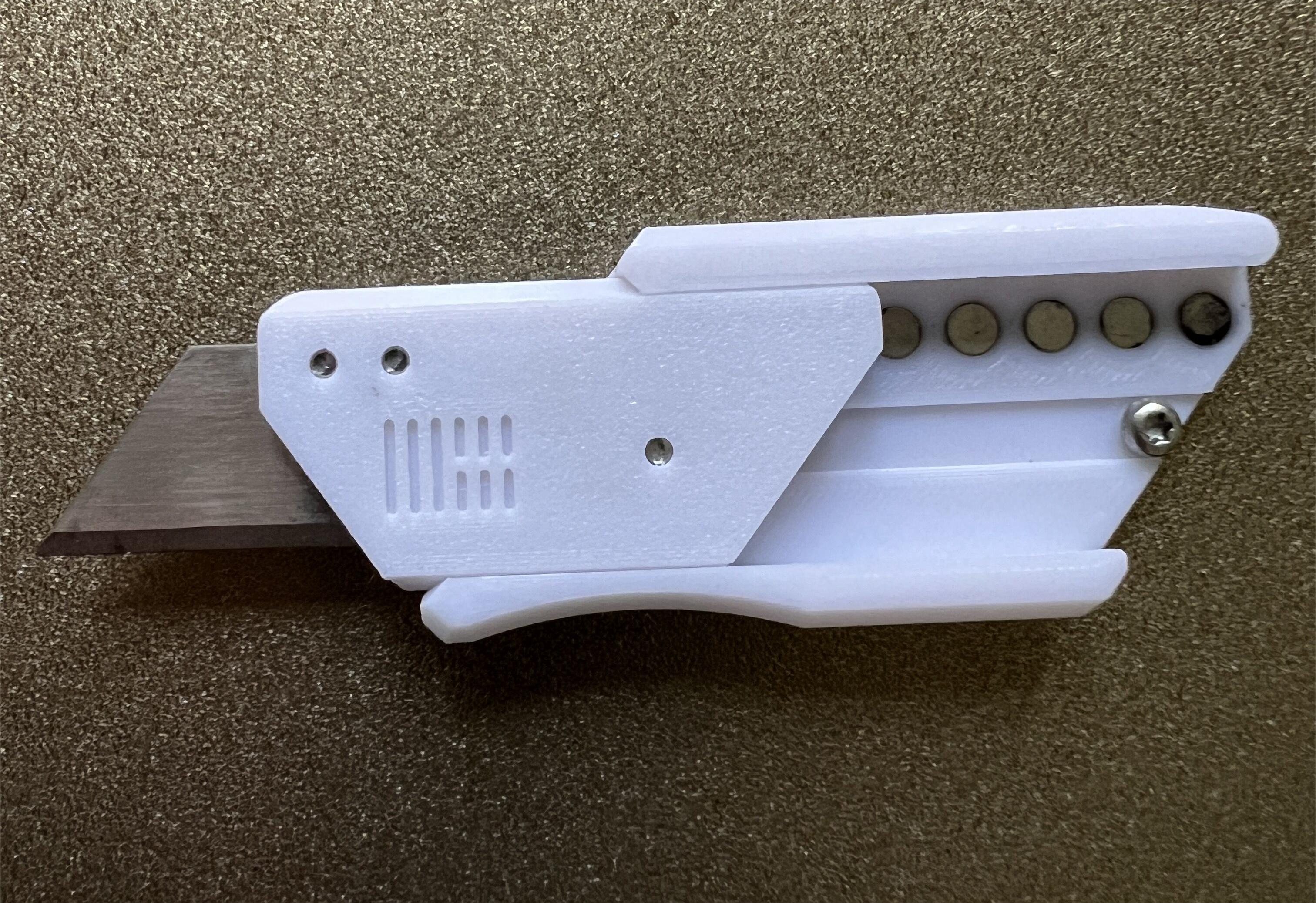 magnet fidget knife use utility blade by tsuipo | Download free STL ...