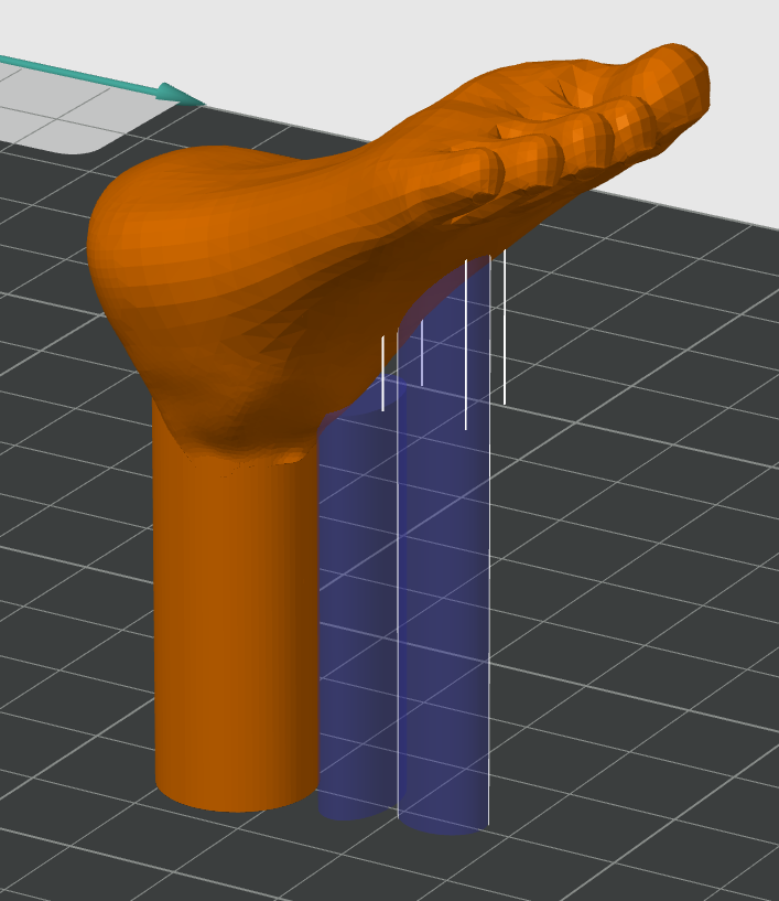 Kick stand foot for bikes v1 by bluefin66 | Download free STL model ...
