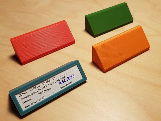 Filament samples by BINGOBRICKS | Download free STL model | Printables.com