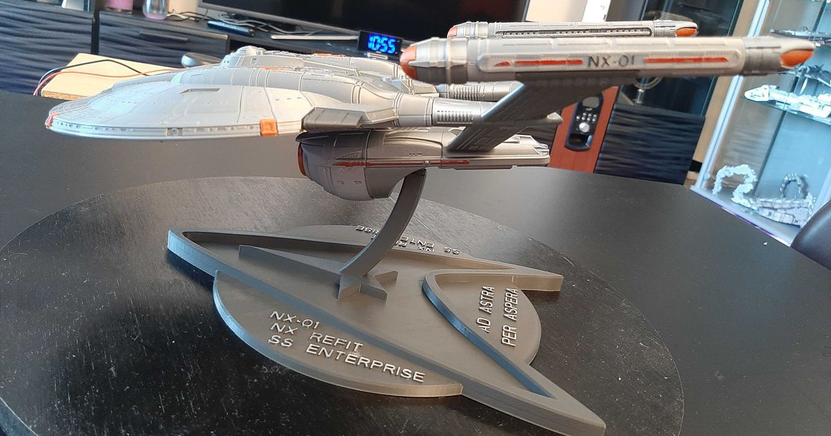 Enterprise NX Refit by Martin | Download free STL model | Printables.com