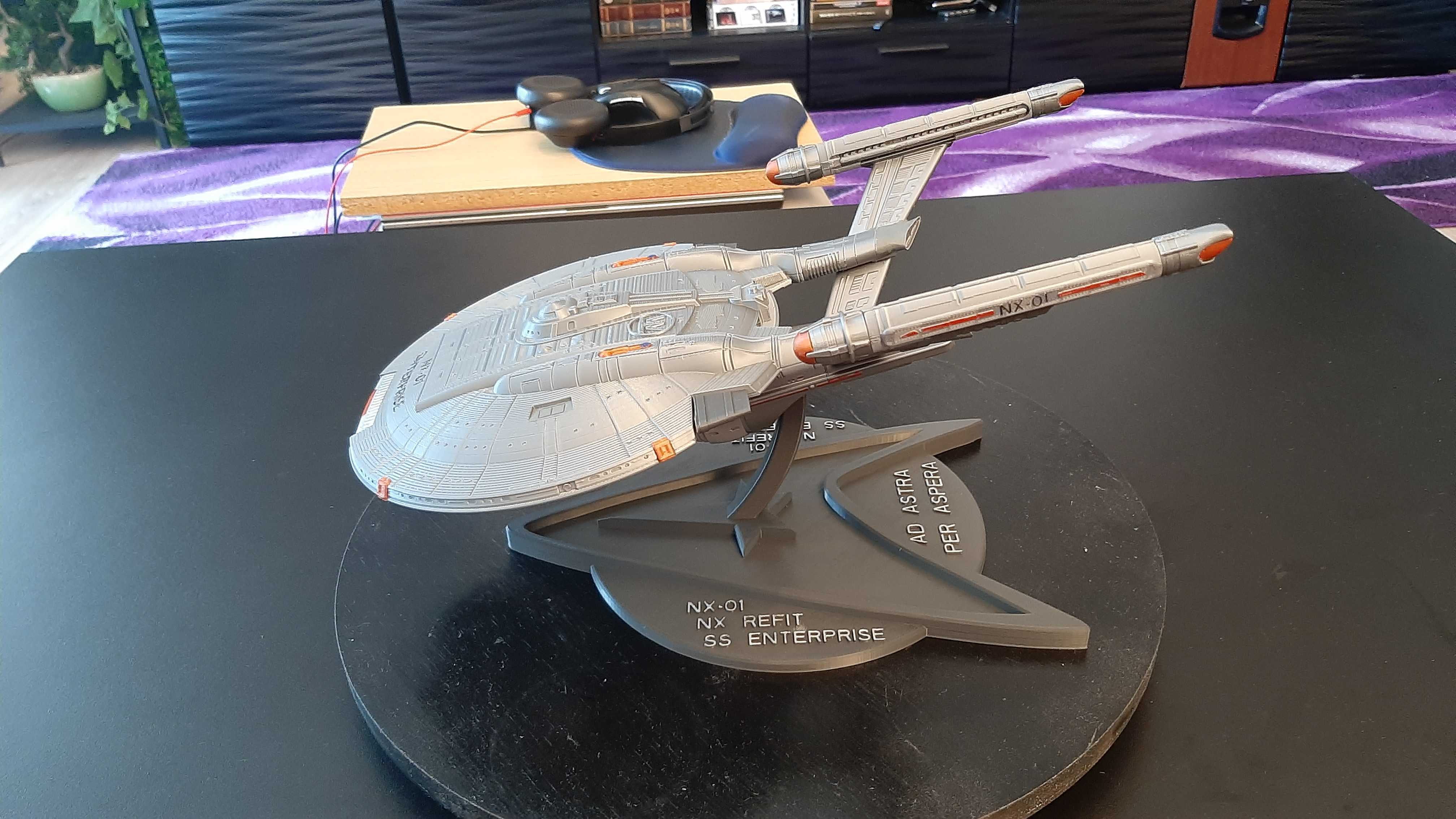 Enterprise NX Refit by Martin | Download free STL model | Printables.com