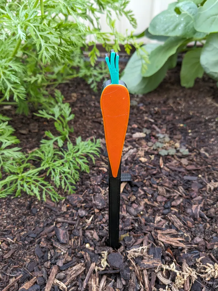 Carrot Vegetable Marker by OGPrintedProjects | Download free STL model ...