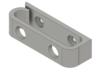 Simple Cable Clip by Tridense | Download free STL model | Printables.com