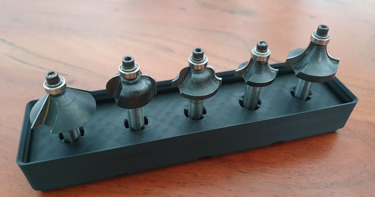 Gridfinity router bit tray by Schenk | Download free STL model ...