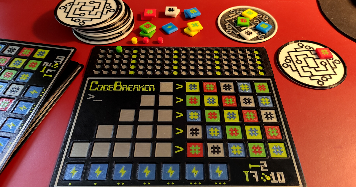 CodeBreaker board game (Azul inspired, no MMU needed) by Muldjord ...