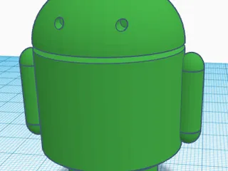Android keychain by Perfekt420 | Download free STL model | Printables.com