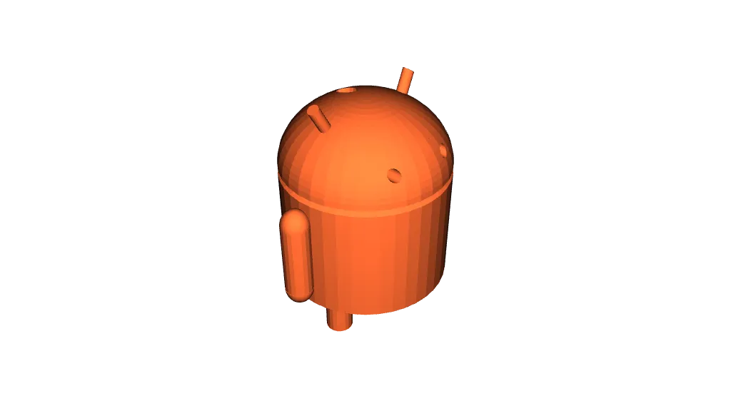 Android keychain by Perfekt420 | Download free STL model | Printables.com