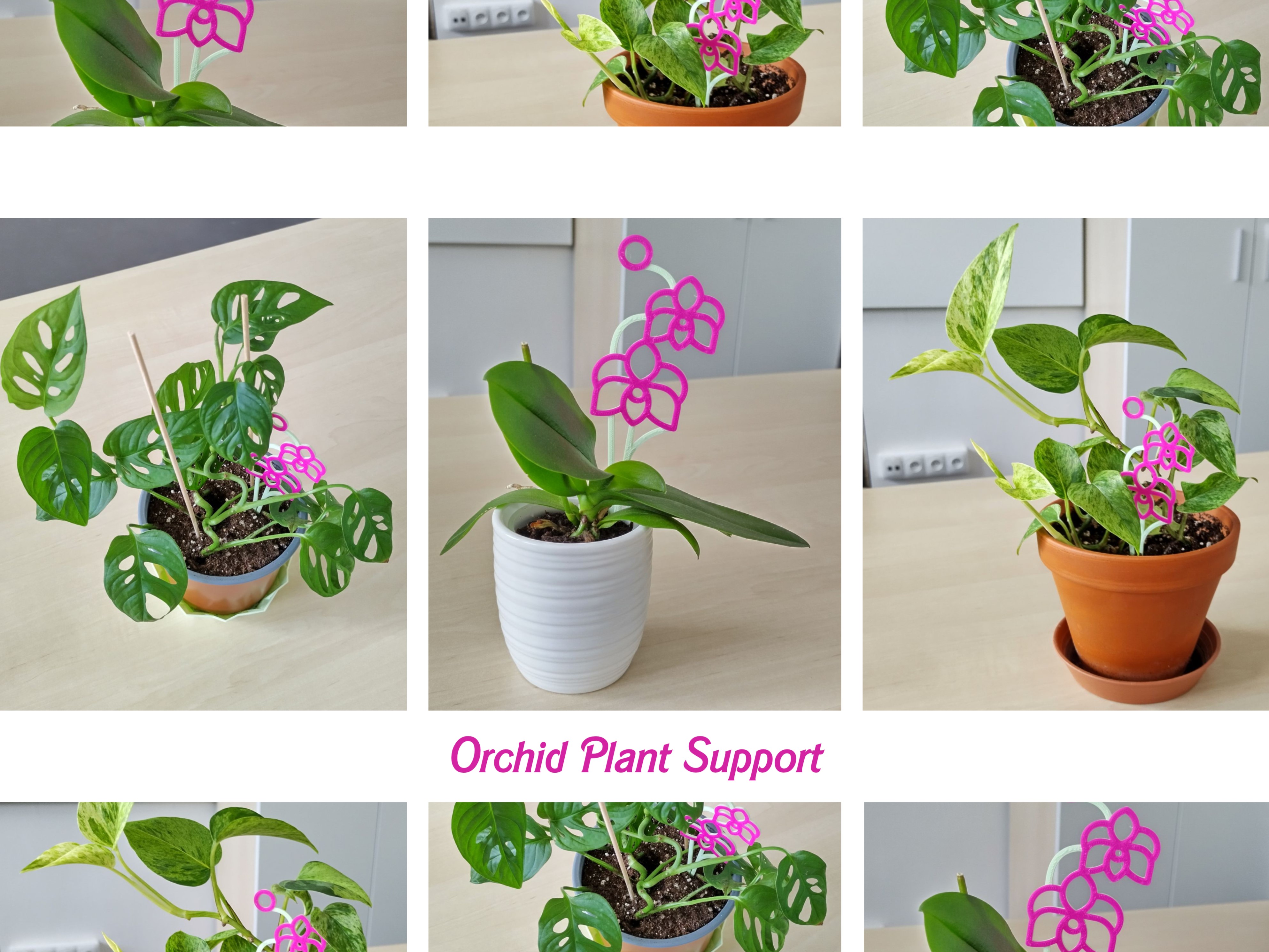 Orchid Plant Support by E3De | Download free STL model | Printables.com