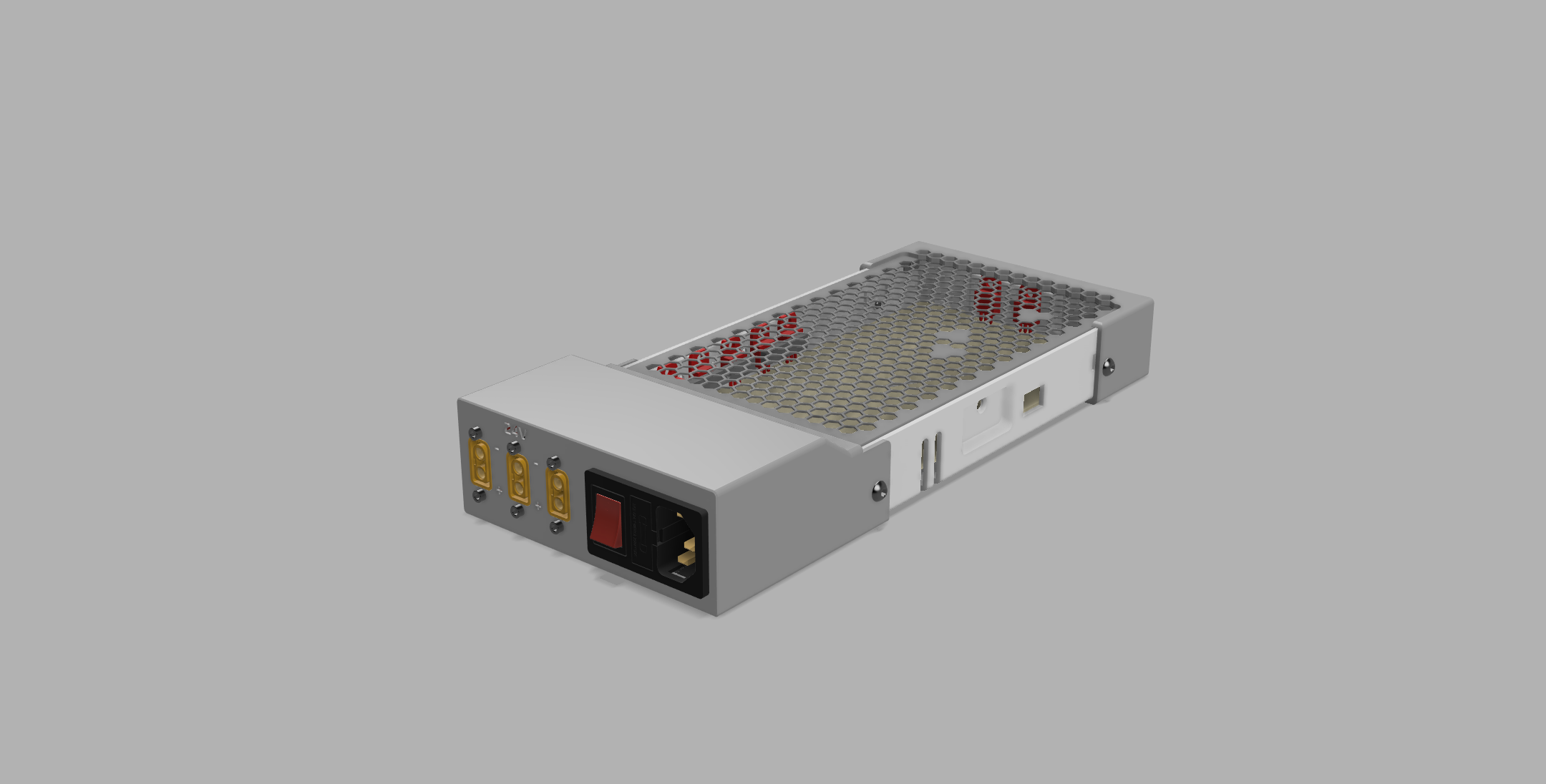 XT60 LRS 200 Power Supply Cover by Bukken | Download free STL model ...