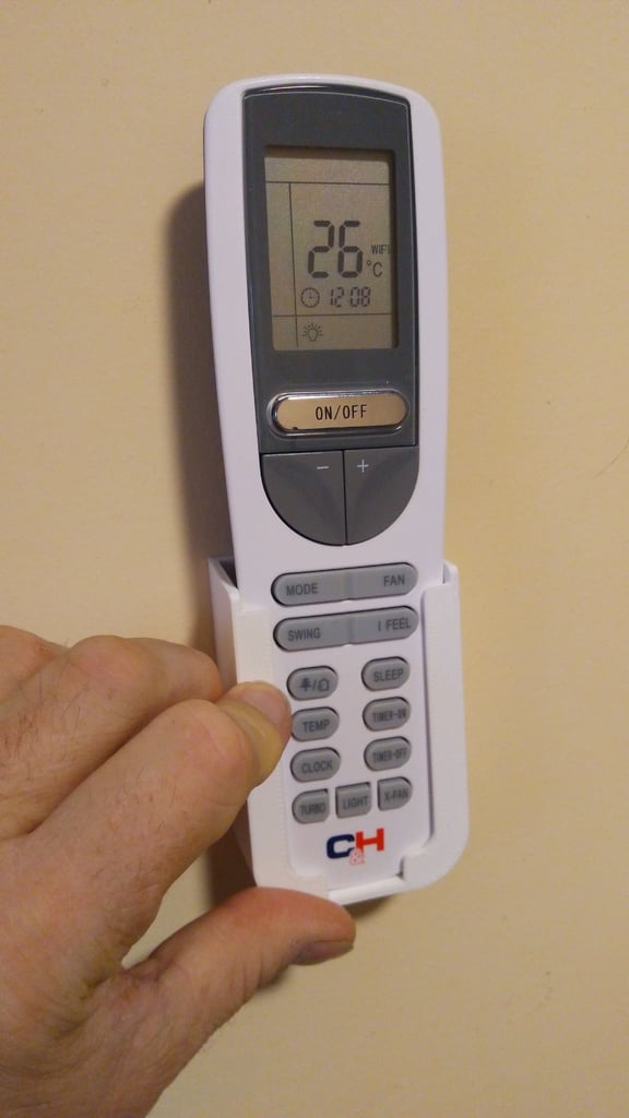 Gree climate wallmount remote holder (replace the original) by DVS ...