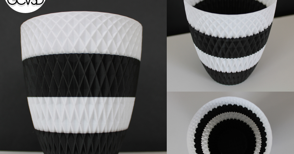 Stylish Tetrahedron Vase V2 By Gcv3d Download Free Stl Model