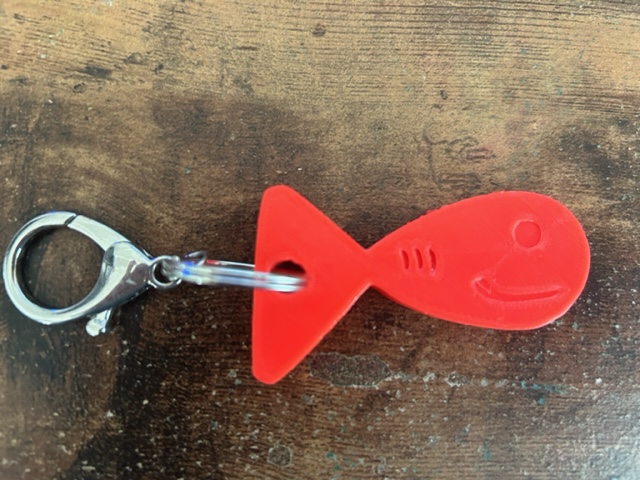 Fish Keychain by 3d kids | Download free STL model | Printables.com