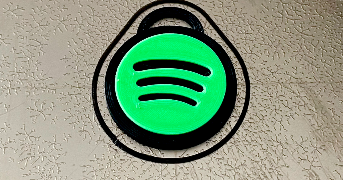 Spotify NFC Tag 25mm by neutr0n | Download free STL model | Printables.com