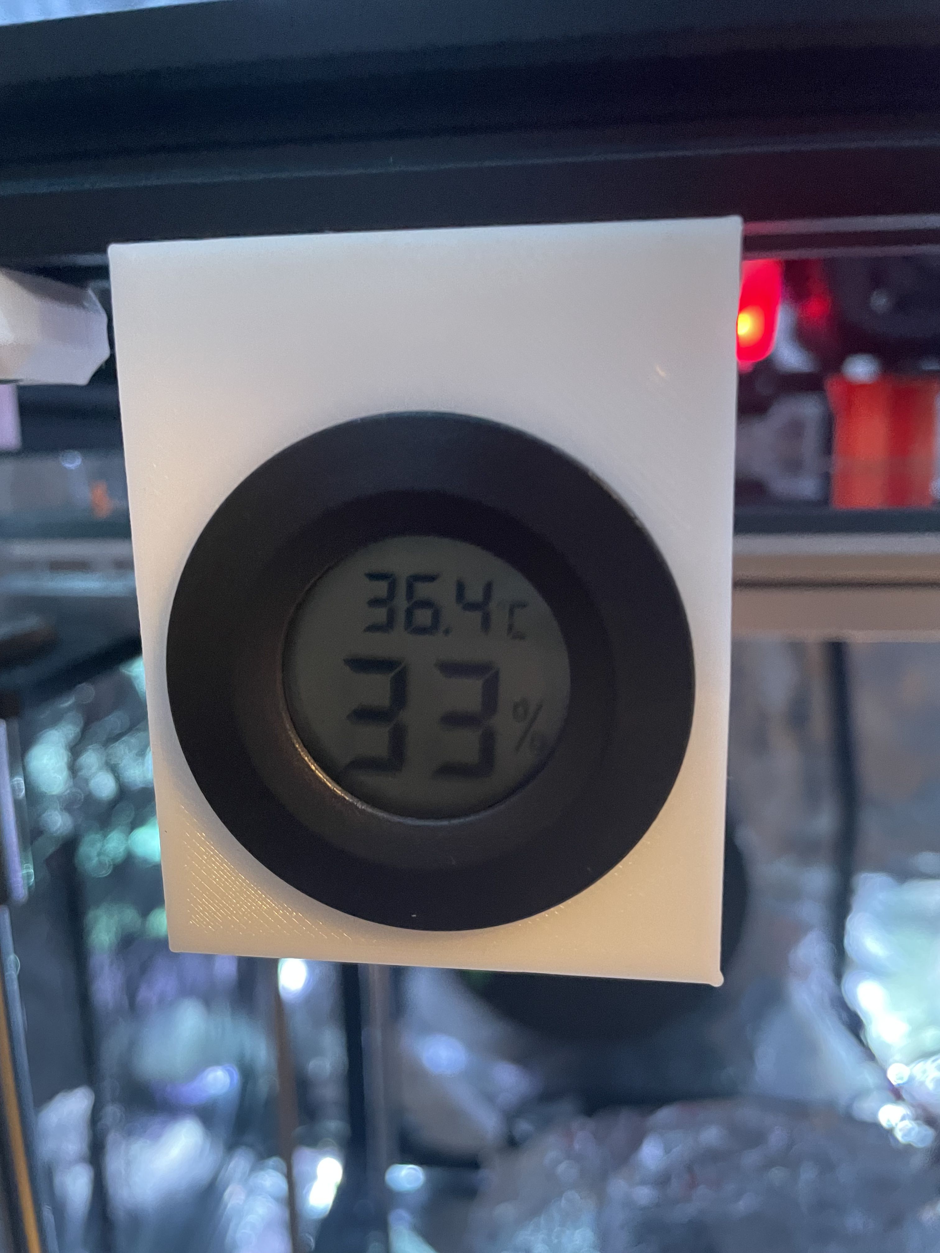 Hygrometer Bracket by DragonDon | Download free STL model | Printables.com