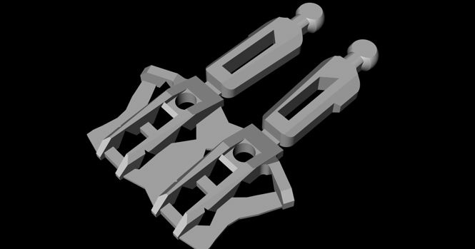 hands of Star Wars B1 Battle Droid by Ruffy | Download free STL model ...