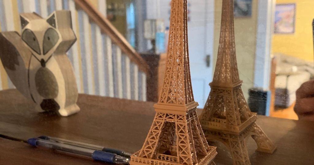 UFS-138 Eiffel Tower - More Realistic Improved for Printing par ...