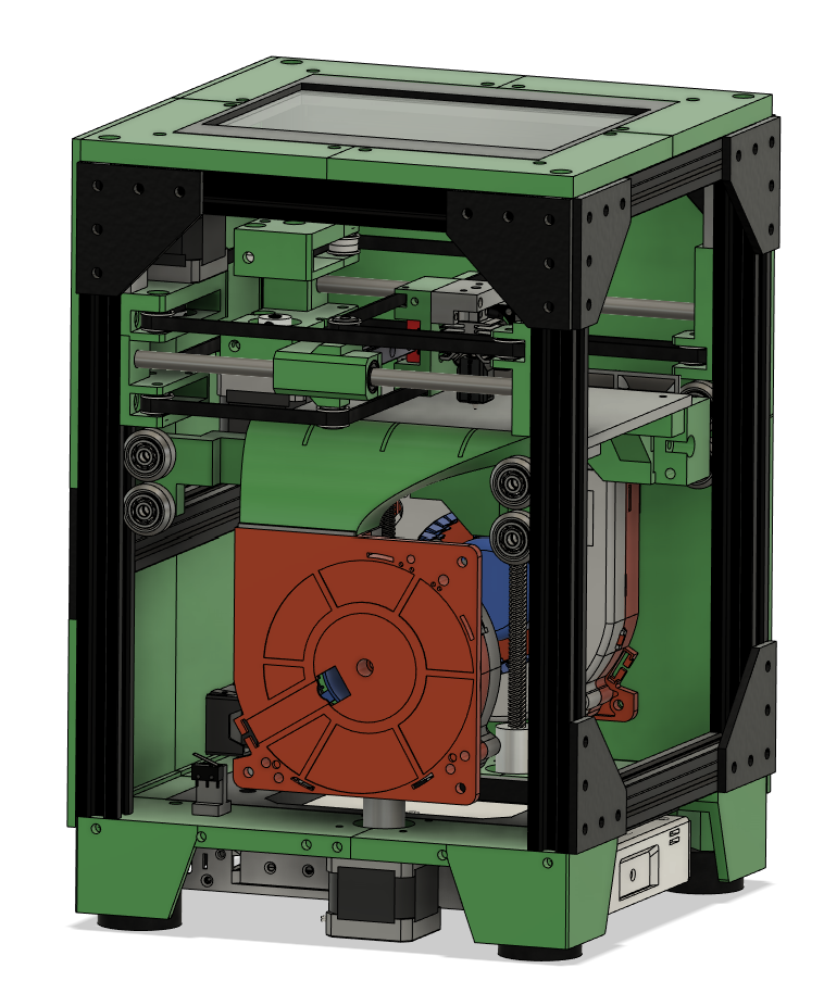 Panda Mini CoreXY 3D Printer by Rolohaun Design | Download free STL ...