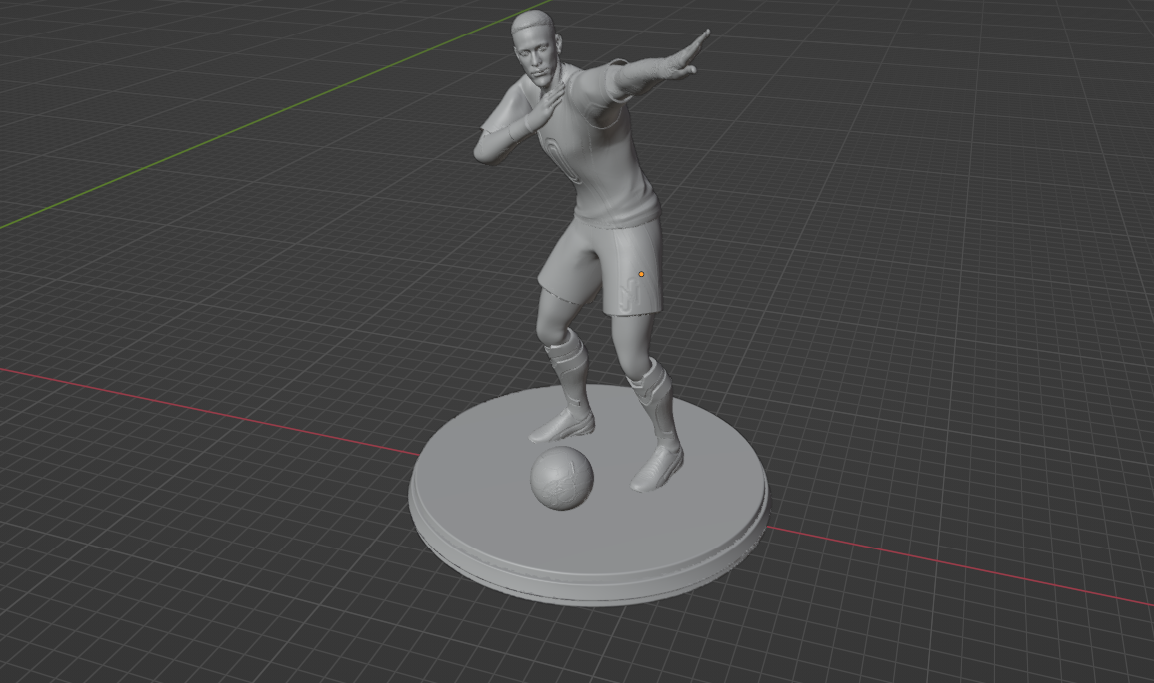 Neymar figura by josete79 | Download free STL model | Printables.com